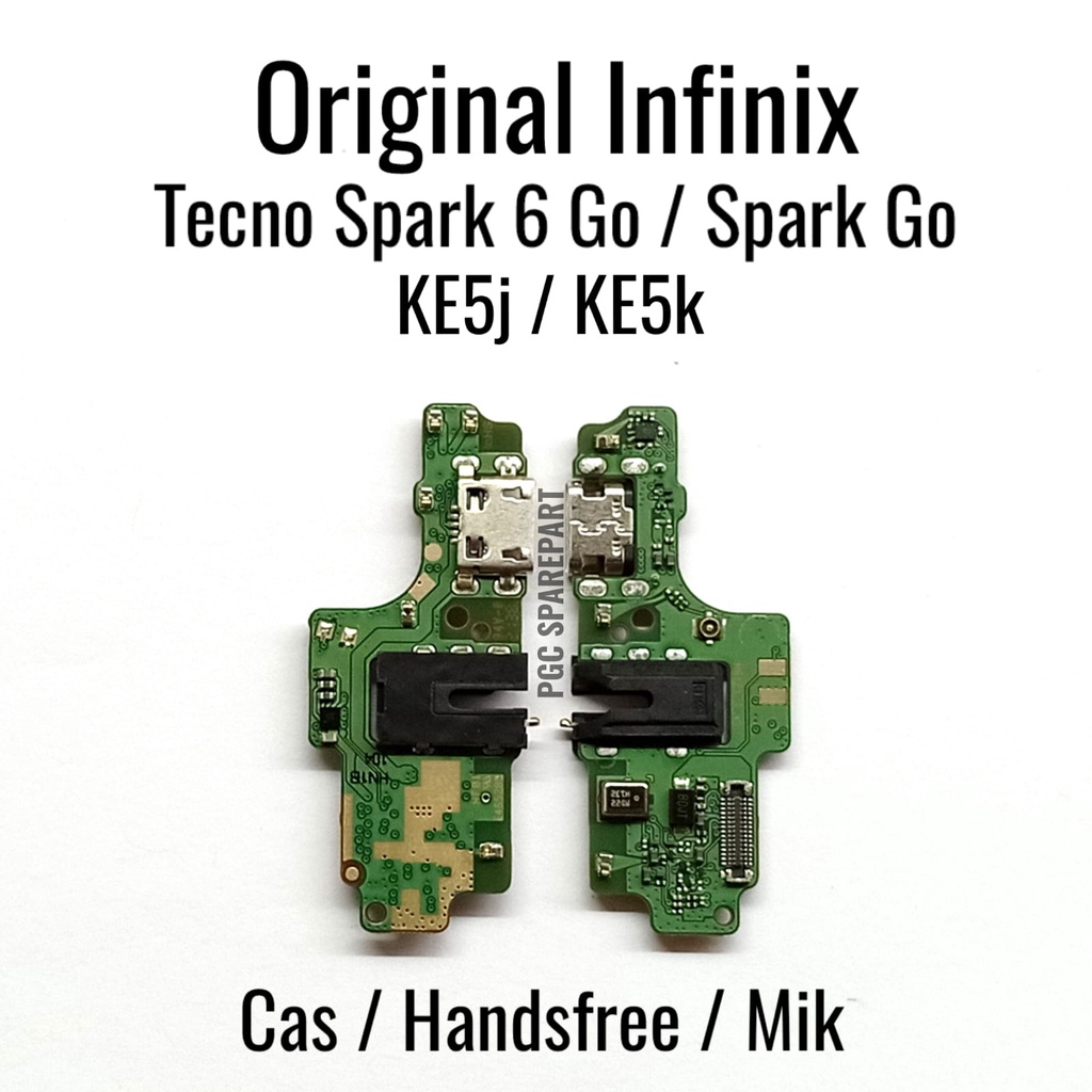 Jual Original Konektor Papan Charger Mic + Hansfree + Infinix Tecno ...