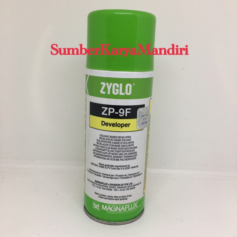 Jual Magnaflux Zyglo ZP-9F Developer (400ML) | Shopee Indonesia