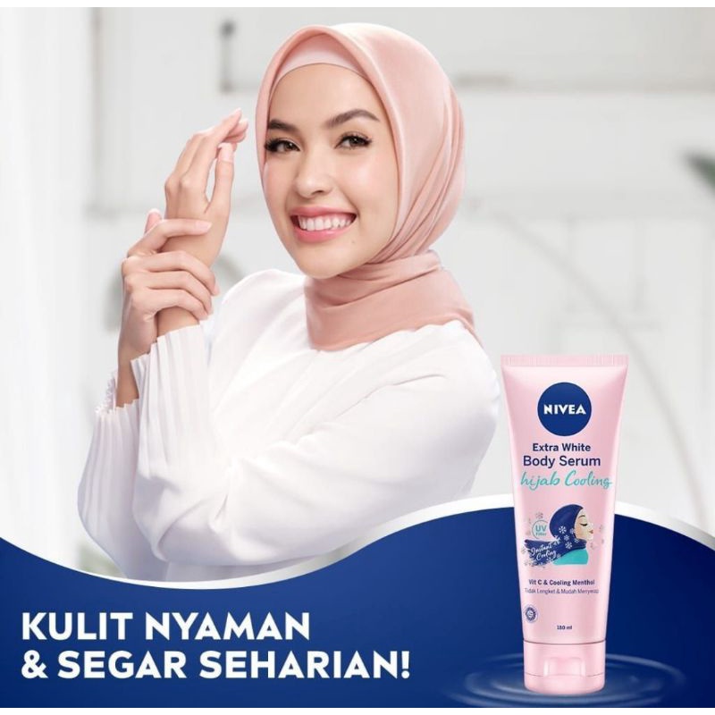 Jual NIVEA BODY SERUM HIJAB COOLING 180 Ml | Shopee Indonesia