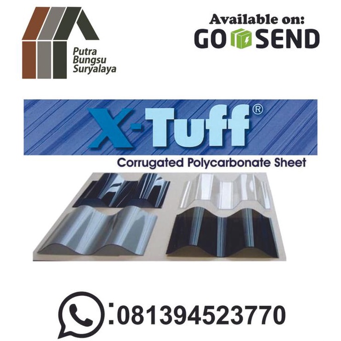 Jual HARGA DISKON Fiber X-Tuff Greca Kotak 300 Cm x 76 Cm 0.7 Mm ...