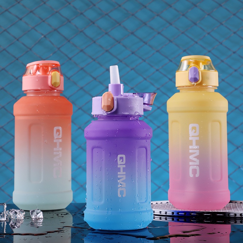 Jual Botol Minum Gradasi Sports 1000ML Free Stiker 2D+3D BPA FREE Drink ...