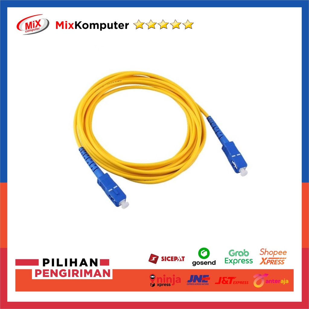 Jual Kabel Patch Cord Fiber Optic with High Qualty [ 2M / 3M / 5M / 10M ...
