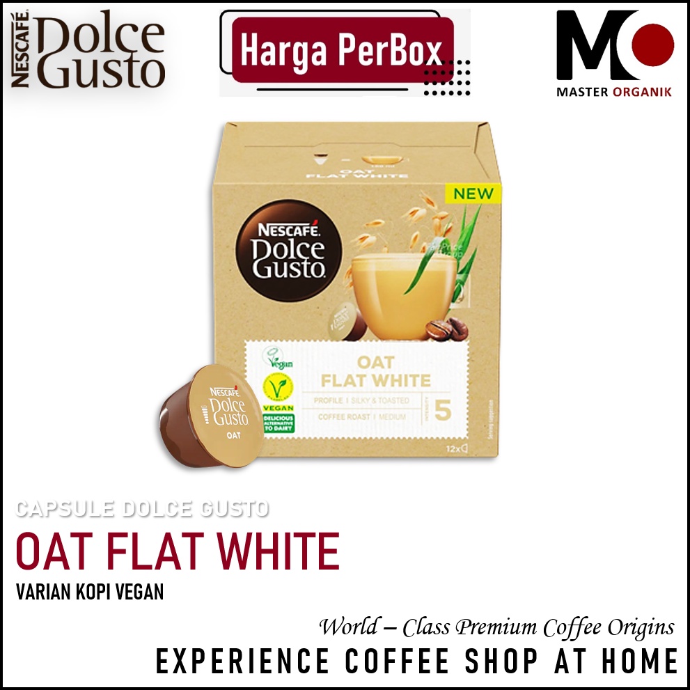 Jual CAPSULE NDG NESCAFE DOLCE GUSTO OAT FLAT WHITE | COFFEE CAPSULE ...