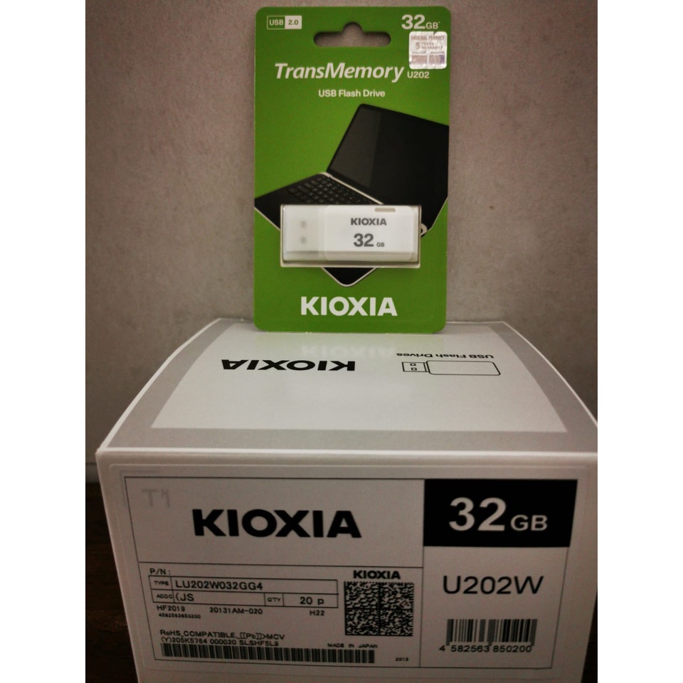 Jual FLASHDISK KIOXIA (TOSHIBA) 32GB USB 2 ORIGINAL JEPANG | Shopee ...