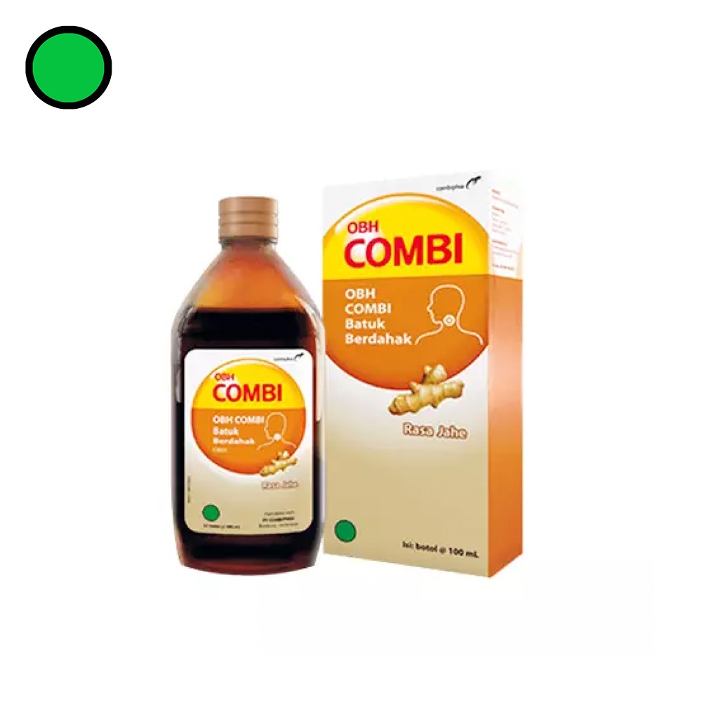 Jual OBH COMBI BATUK BERDAHAK SIRUP 100ML RASA JAHE DAN MENTHOL ...