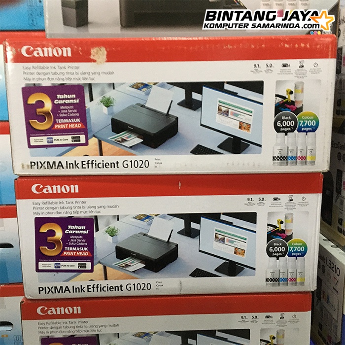 Jual CANON Pixma G1020 Printer Ink Tank Print-Only | Shopee Indonesia