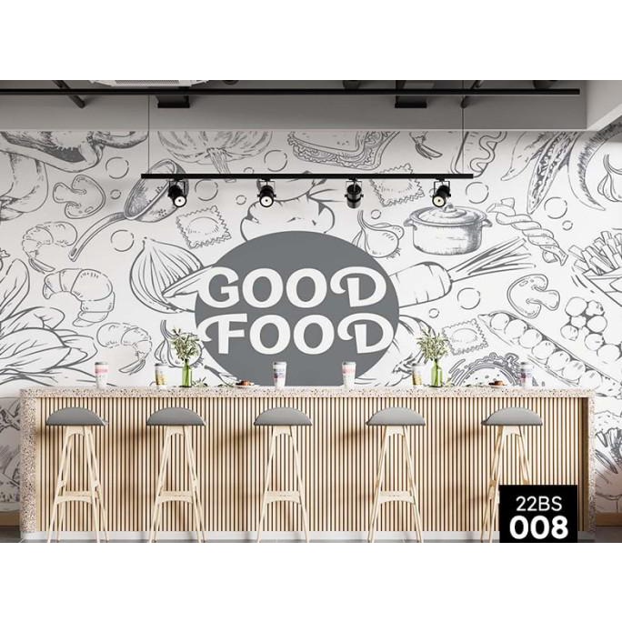 Jual Wallpaper Dinding Custom Mural Cafe Restaurant Resto Kopi Coffee ...