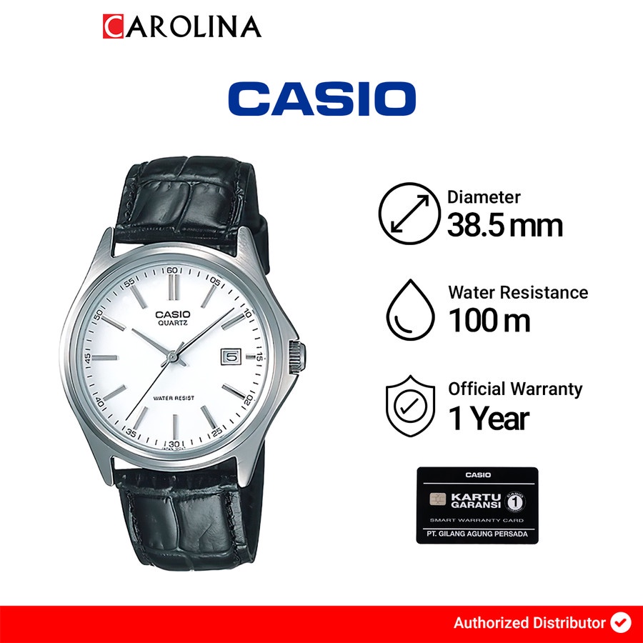 Jual Jam Tangan Casio Mtp 1183e 7a Pria Shopee Indonesia