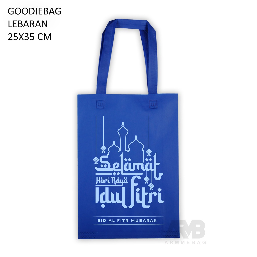 Jual TAS PARCEL LEBARAN / TAS SPUNDBUND UKURAN KECIL 25X35 CM / TAS ...