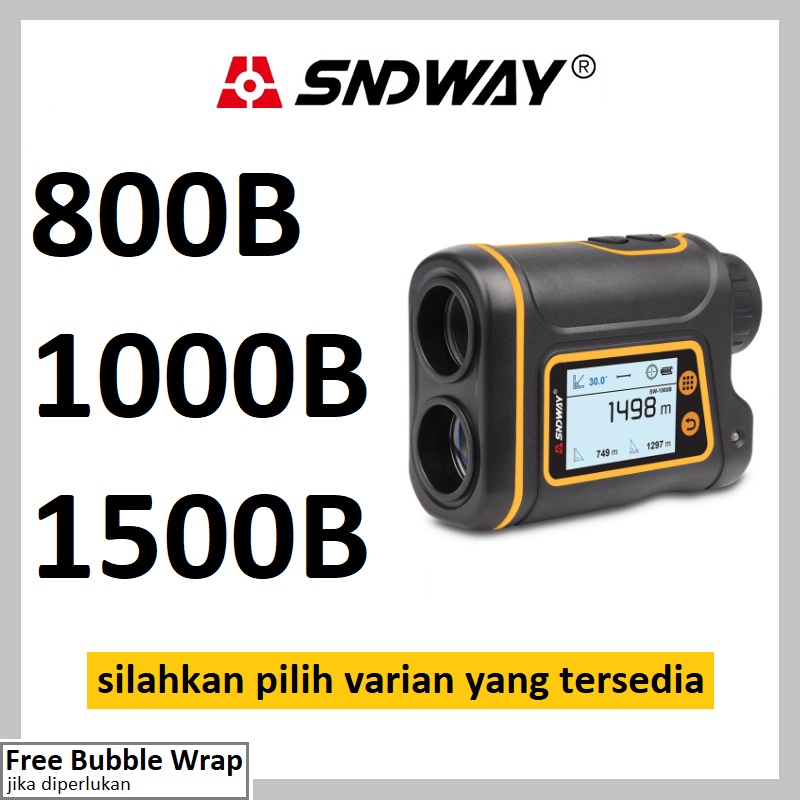 Jual Meteran Laser Meter Digital Rangefinder Sndway SW 800B 1000B 1500B ...