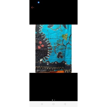 Jual sembong ukuran jumbo besar motif batik warna biru | Shopee Indonesia