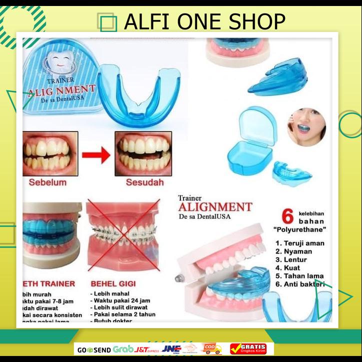 Jual ORTHODENTIC RETAINER TEETH TRAINER ALIGNMENT/BEHEL GIGI/MERAPIKAN ...