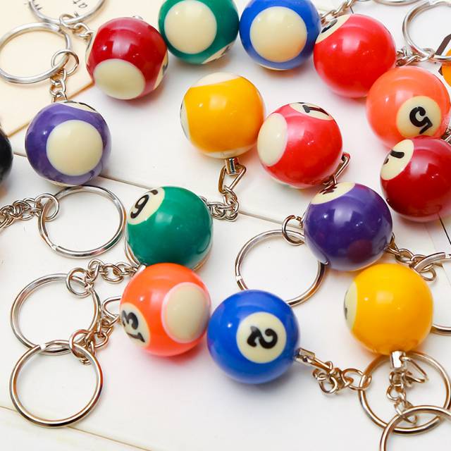 Jual Gantungan Kunci Keychain Pool Billiard | Shopee Indonesia