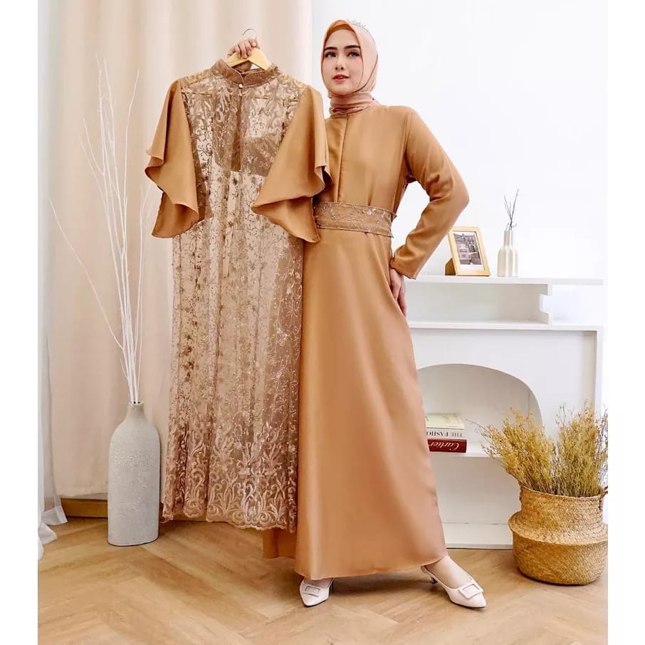 Jual NEW ARRIVAL GAMIS ROMPI OUTHER TERPISAH / GAMIS PESTA MODERN ...