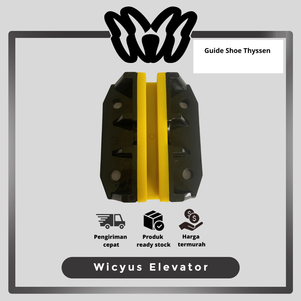 Jual Elevator Guide Shoe Thyssen K8 K13 10mm 16mm / Guide Shoe Lift ...