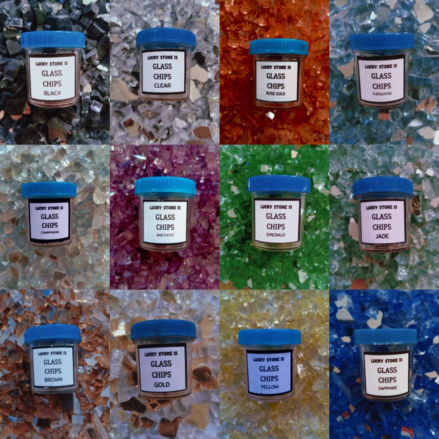 Jual Batu Kristal Crystal Chips 20 gram Stone Padatan Mirror Gelas ...