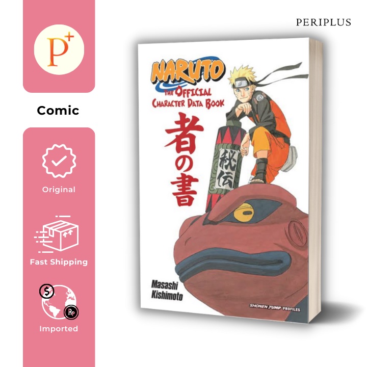 Jual NARUTO THE OFFICIAL CHARACTER DATA BOOK - 9781421541259 | Shopee ...