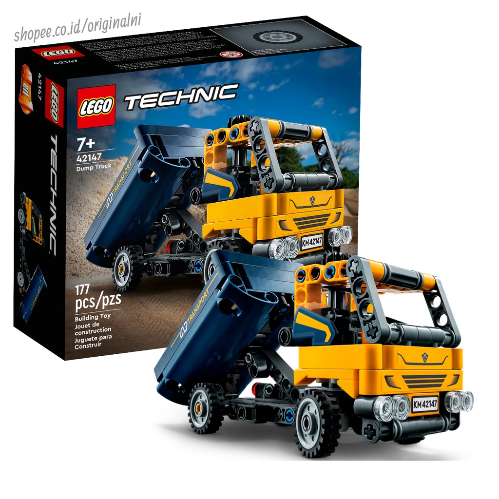 Jual LEGO Technic 42147 Dump Truck - Lego truk | Shopee Indonesia