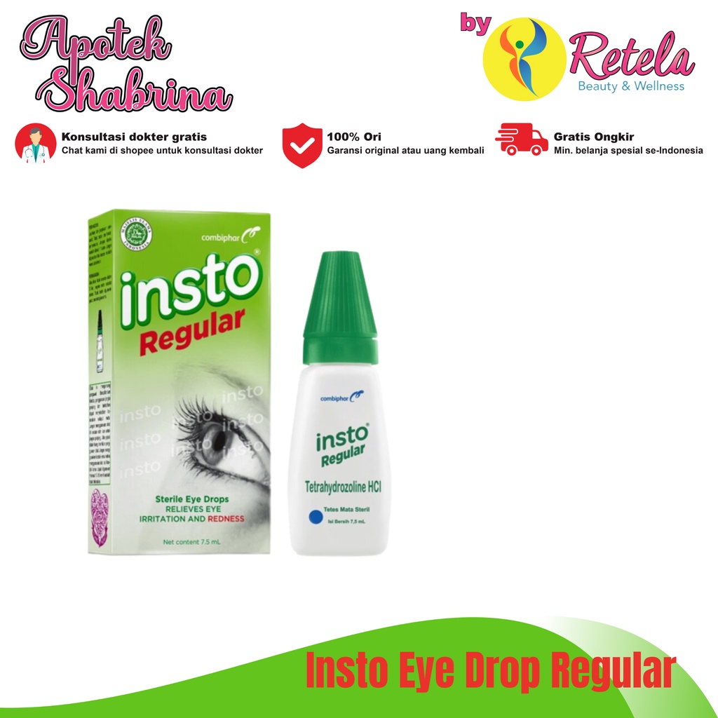 Jual Insto Reguler Eye Drop / Iritasi & Mata Merah | Shopee Indonesia