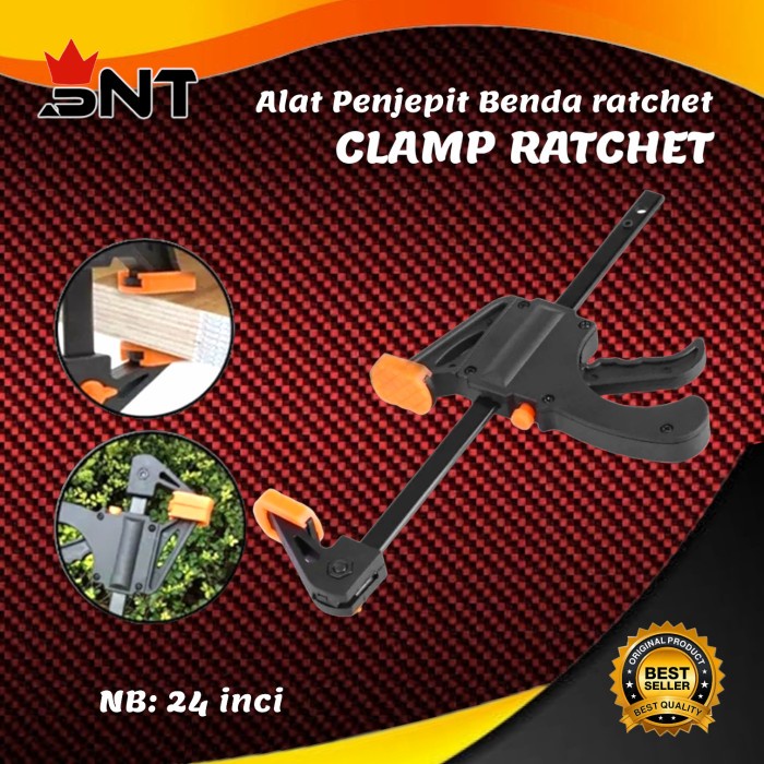 Jual F Clamp 24 Inch Catok Clam Kayu Rachet Grip Quik Release | Shopee ...