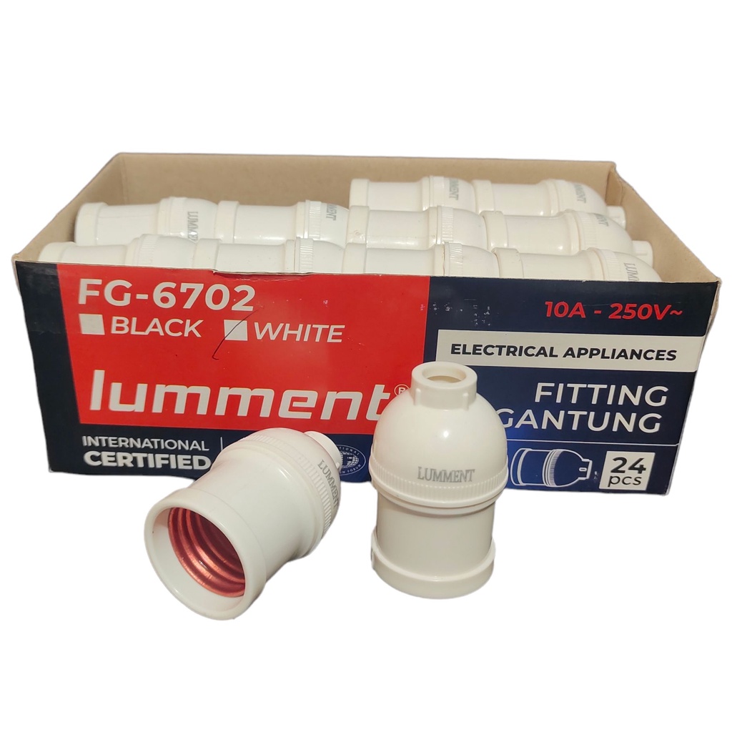 Jual [PAKET HEMAT ISI 24] Lumment Fitting Lampu Gantung | Shopee Indonesia