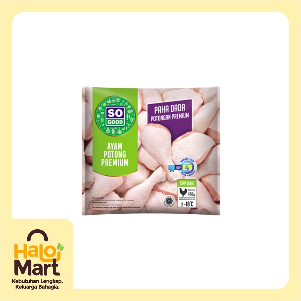 Jual SO GOOD PAHA DAN DADA AYAM 450 GR | Shopee Indonesia