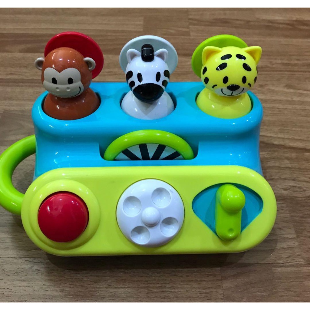 Jual ELC Mainan Anak pop up jungle animals | Shopee Indonesia