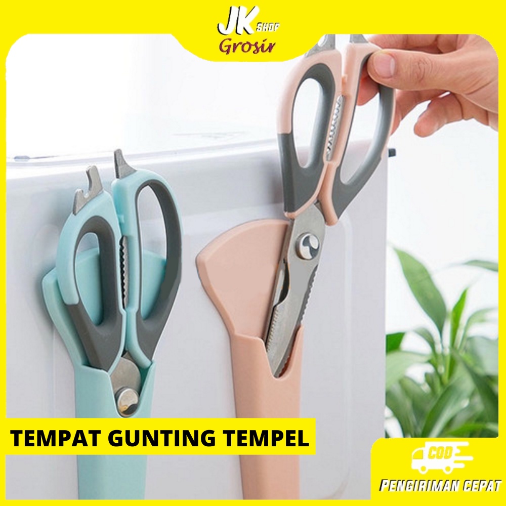 Jual JK - TEMPAT GUNTING TEMPEL KULKAS | HOLDER GUNTING MAGNET UNIVERSAL | PENYIMPANAN GUNTING ...