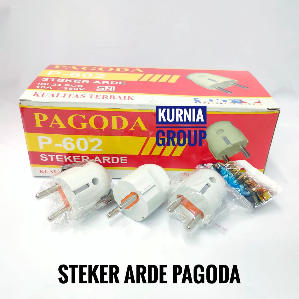 Jual Steker ARDE Bulat PAXTON Jeck Colokan Listrik Kuningan BERKUALITAS ...