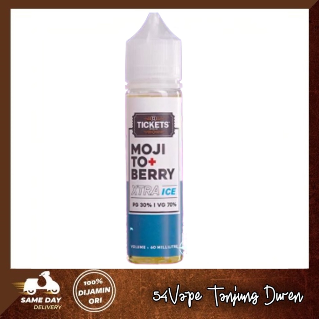 Jual TICKETS MOJITO XTRA ICE 60ml | Shopee Indonesia