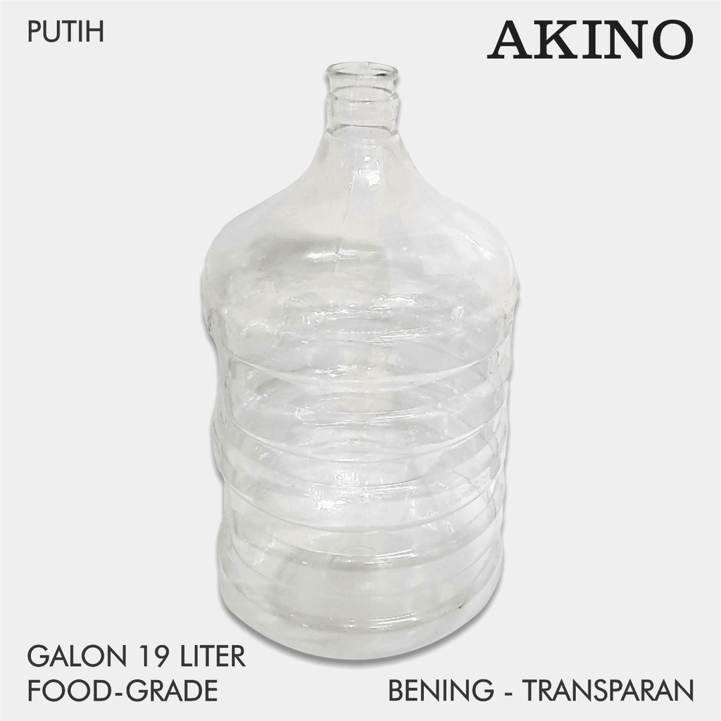 Jual Galon PET AKINO 19 liter (Bahan dari Jepang) (KARGO) | Shopee ...