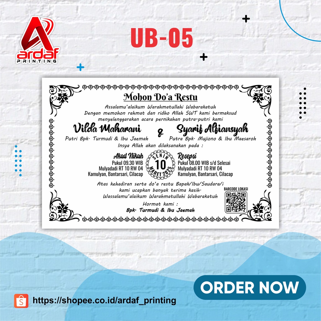 Jual Undangan Besek | Undangan Sorogan | Undangan Punjungan | Undangan ...