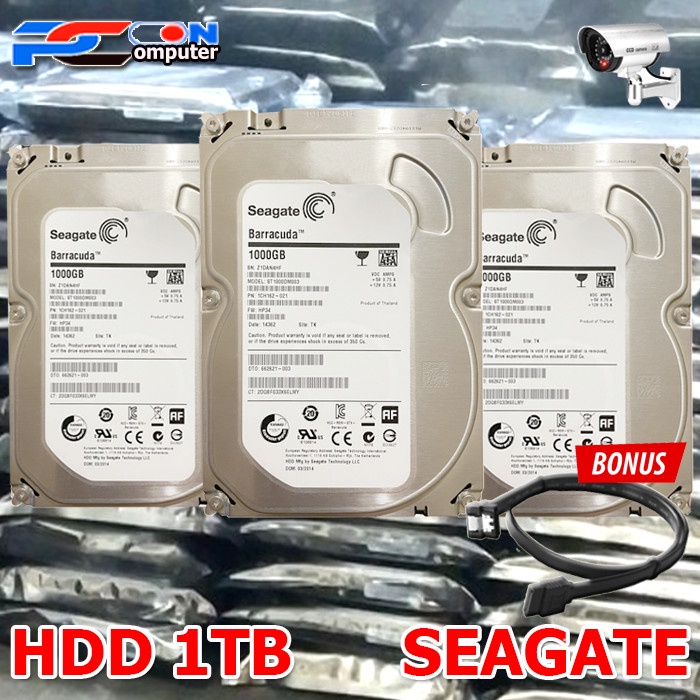 Jual HDD HARDDISK INTERNAL PC 1TB SATA merk campur GARANSI | Shopee ...