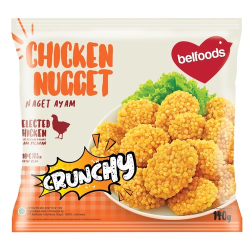 Jual Belfood Crunchy Nugget 140g | Shopee Indonesia