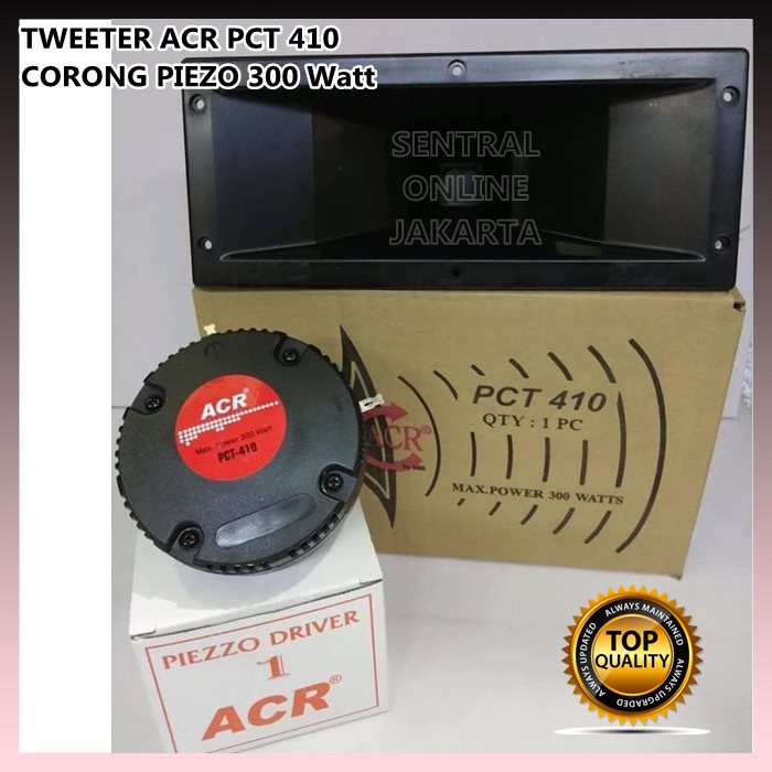 Jual TWEETER KOTAK ACR PCT-410 PCT410 PCT 410 TWITTER TWETER HORN 300W ...