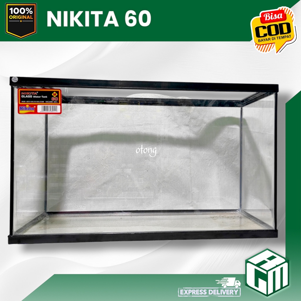 Jual NIKITA SIZE 60 CM 60CM AQUARIUM IKAN REPTIL HAMSTER AKRILIK | Shopee Indonesia