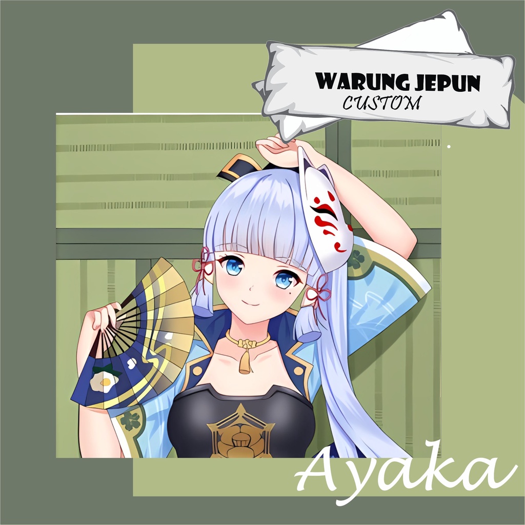 Jual Dakimakura Kamisato Ayaka Genshin Impact (Part 1) | Shopee Indonesia