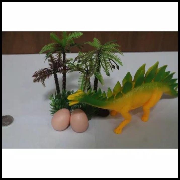 Jual Mainan Anak Dinosaurus Set Isi 3 Jenis Acc Tumbuhan Dan Telur ...
