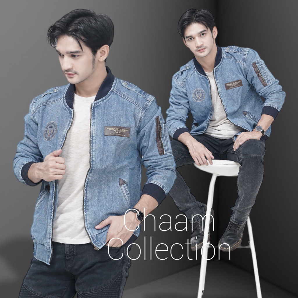 Jual [COD]Jaket Jeans Denim Kupluk|Jaket Casual Pria|Jaket Denim Pria ...