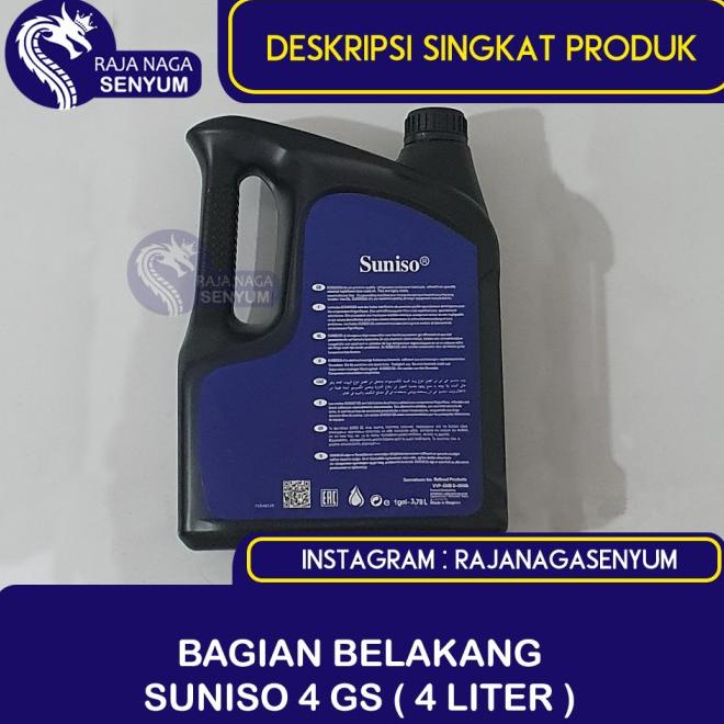 Jual Oli Kompresor Ac Suniso 4 Gs 4 Liter 4 Ltr Oil Compressor Ac ...