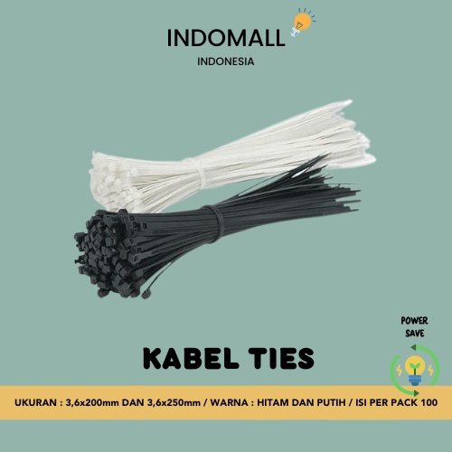 Jual kabel ties 20cm/25cm/cable tis/tali tis/tali pengikat/kabel tis ...