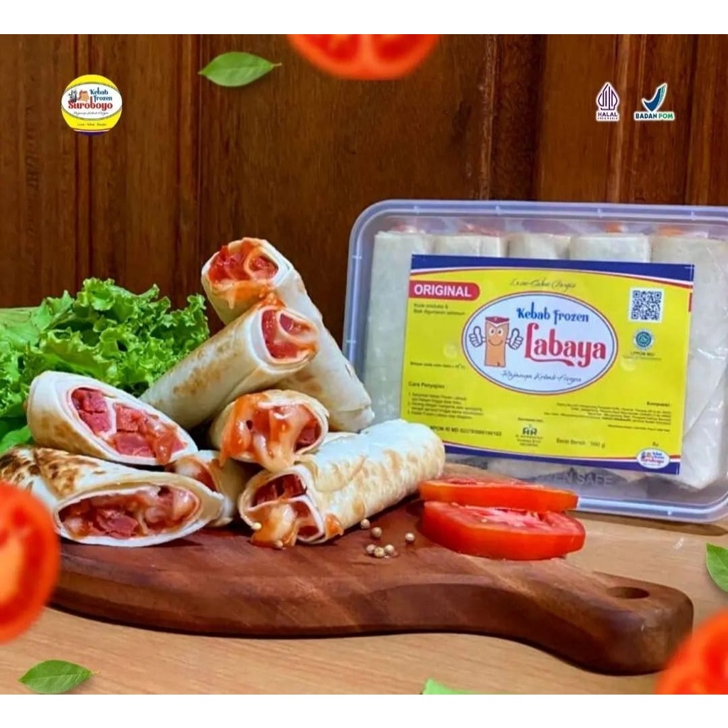 Jual Kebab Frozen Suroboyo/Labaya isi 10 full daging ORI || PEDAS ...