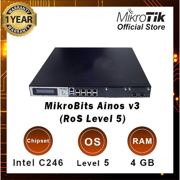 Jual MikroBits Ainos v3 (RoS Level 5) | Shopee Indonesia