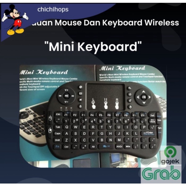 Jual Unik Mini Keyboard Original / Perpaduan Mouse dan Keyboard ...