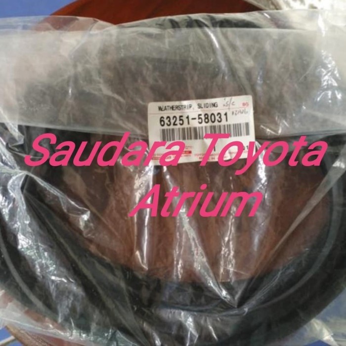 Jual KARET SUN ROOF SUNROOF BESAR KARET ROOF ATAS BELAKANG ALPHARD ...