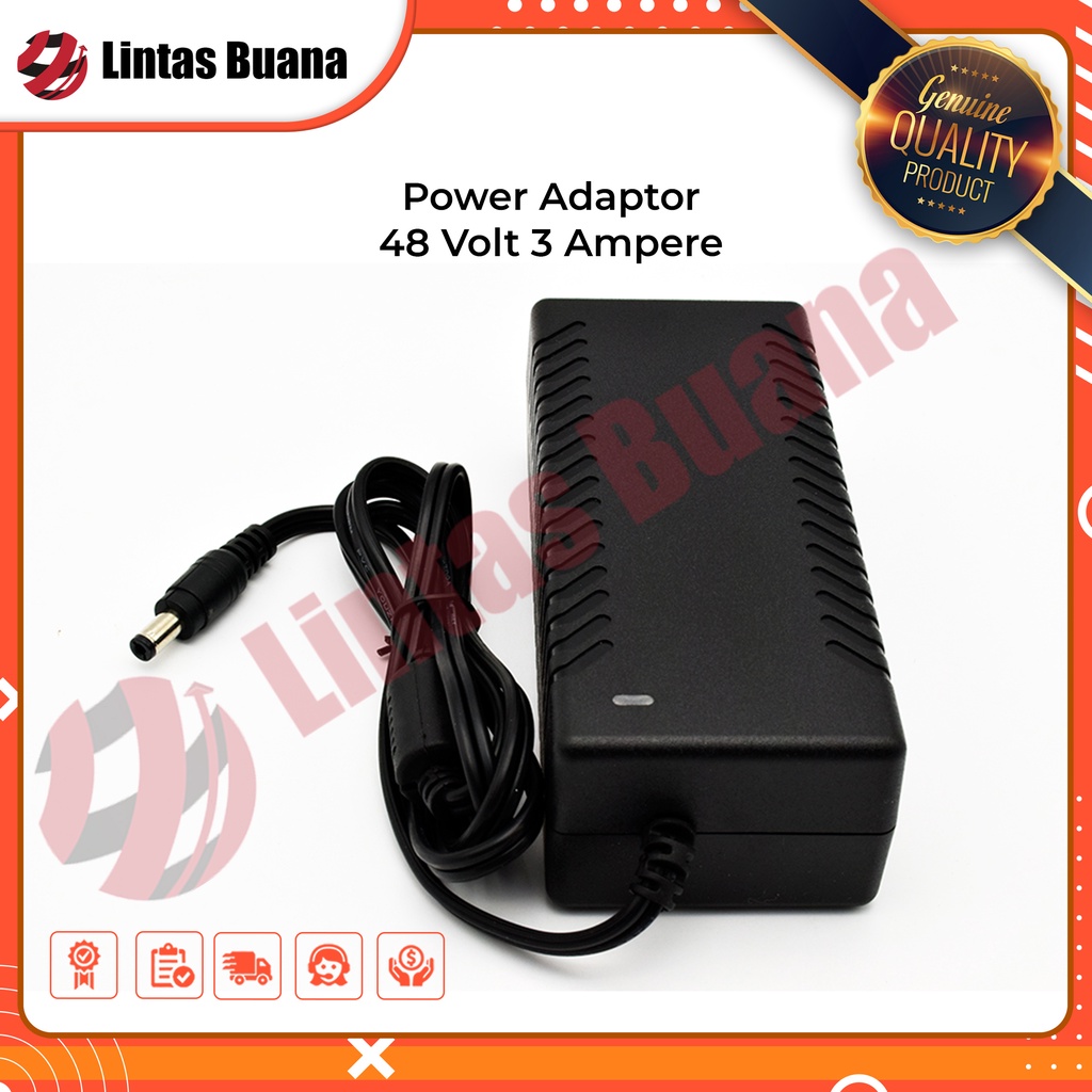 Jual Power Adaptor 48 volt 3 ampere | Shopee Indonesia