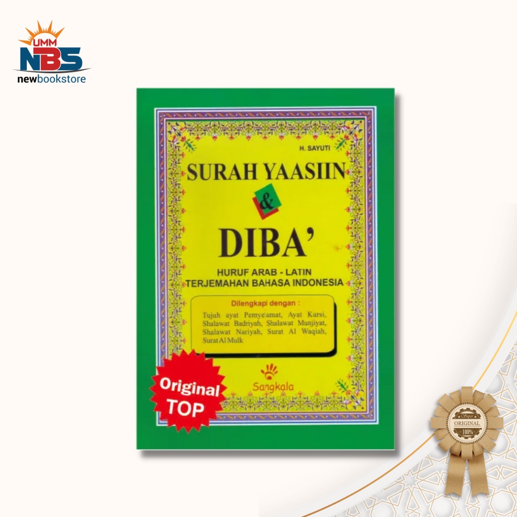 Jual Surah Yasin & Diba' - Huruf Arab - Latin Terjemahan Bahasa ...