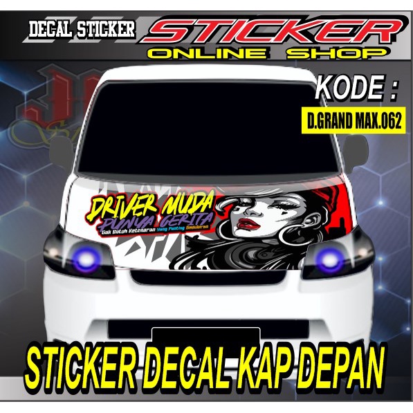 Jual Stiker decal pick up gran max boss muda stiker decal 044 ( BISA ...