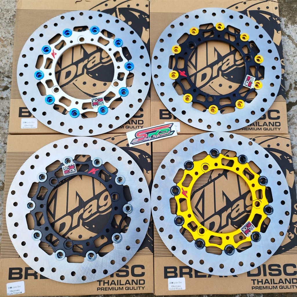 Jual Piringan Cakram Depan AEROX NMAX Floating KING DRAG Aerox 155 260mm Disc Brake | Shopee ...