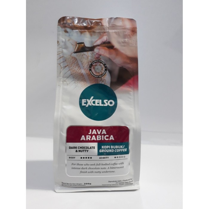 Jual excelso java arabica kopi bubuk 200gr | Shopee Indonesia
